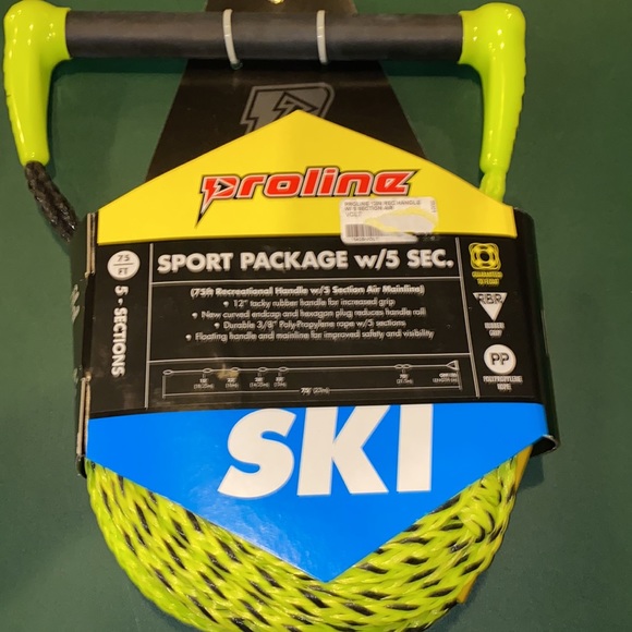 Proline | Swim | New Proline Water Ski 2 Rec Handle 5 Sections 75ft ...
